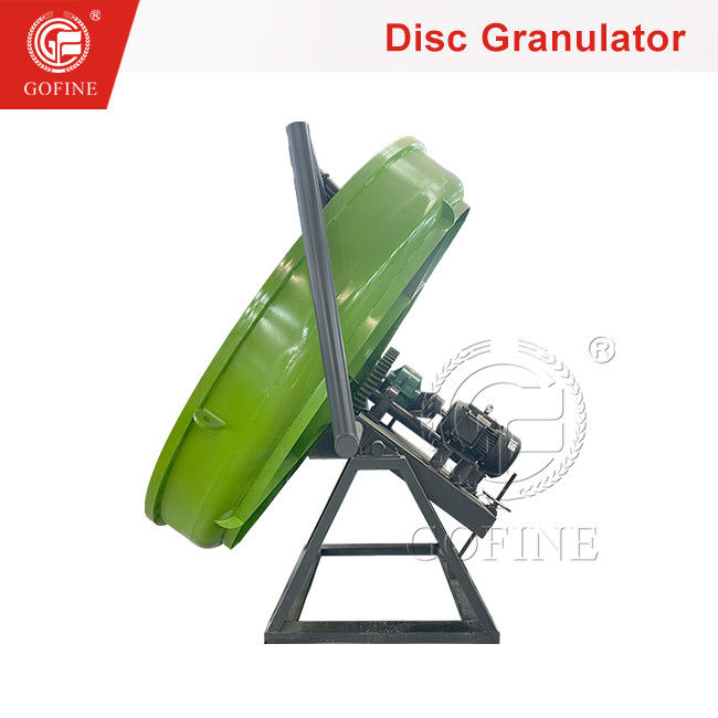 디스크형 습한 granulation 벤토나이트 고양이 쓰레기 granule 생산 장비